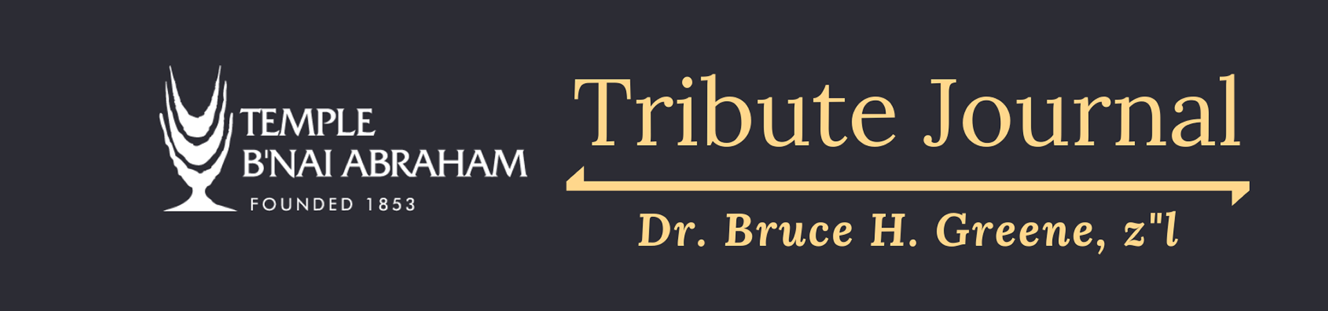 Dr. Bruce H. Greene Tribute Journal