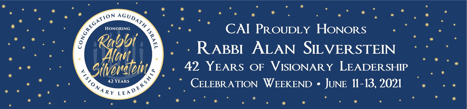 Rabbi Silverstein Celebration