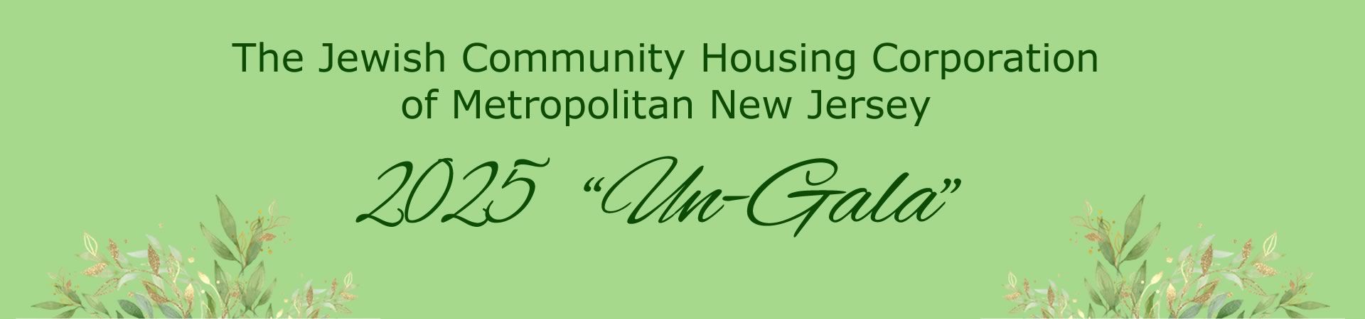 Place Ad / Donate | 2025 Jewish Community Housing Corporation Annual Gala